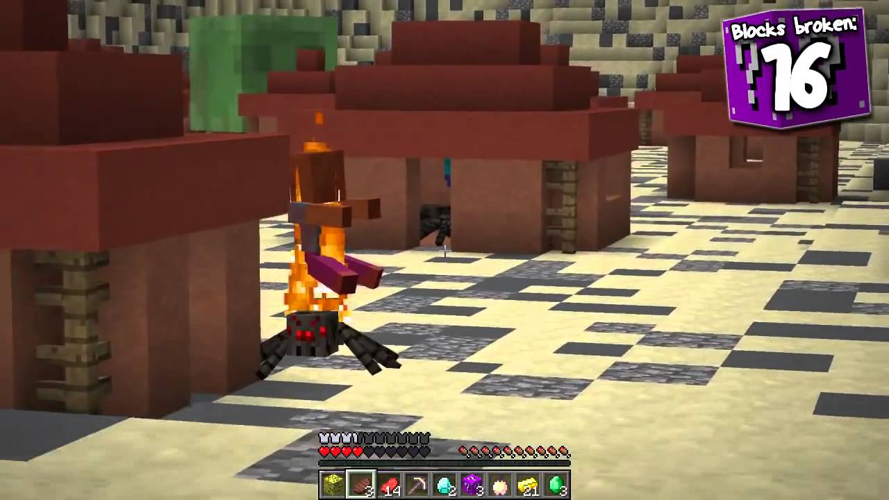 Minecraft INVISIBLE MAN CHALLENGE Mod Minigame 2015 - YouTube