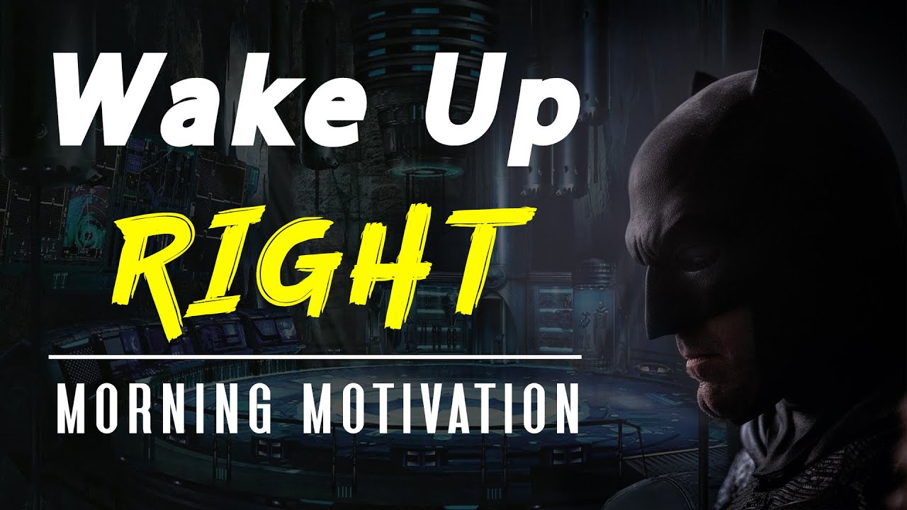 Wake Up With Batman | Batman Motivation - YouTube