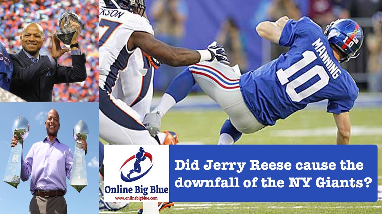 New York Giants | Jerry Reese did he cause the downfall of the NY ...