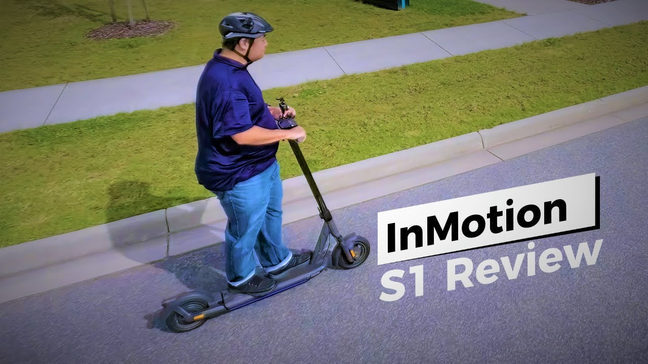 🛴 A Light Scooter for Heavy Riders | InMotion S1 Scooter Review - YouTube