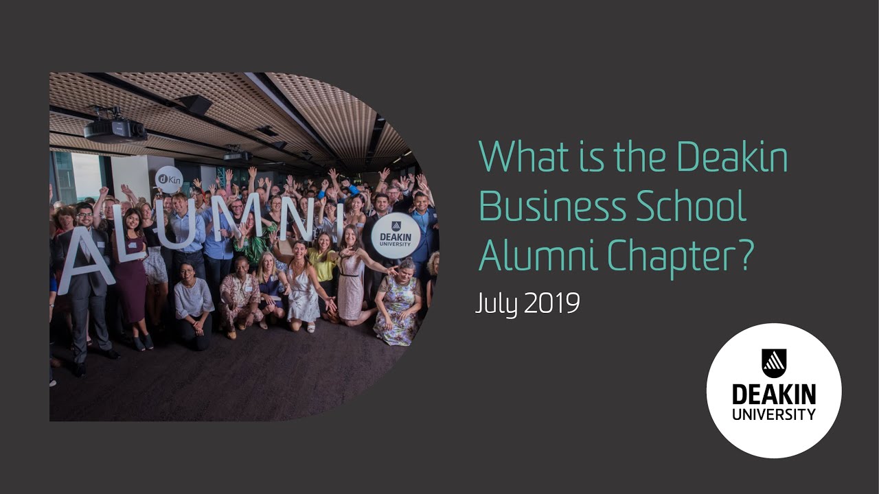 What is the Deakin Business School Alumni Chapter? - YouTube