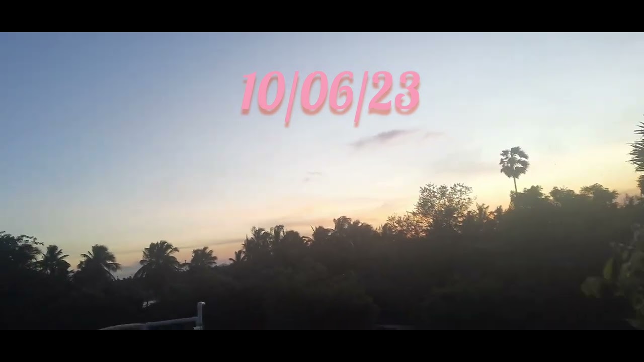 #Jannal vantha katerey# Today morning views My house 🏠 - YouTube