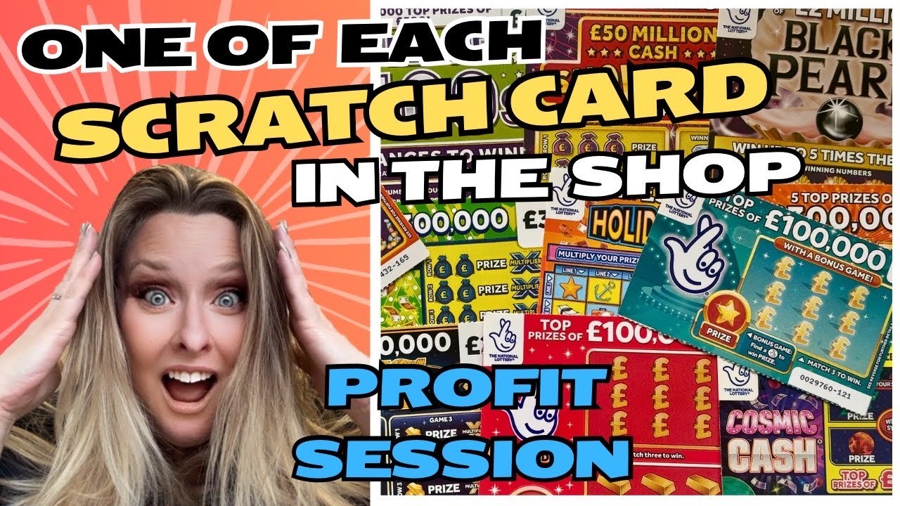 One of Each SCRATCH CARD in the shop - Surprising results! # ...