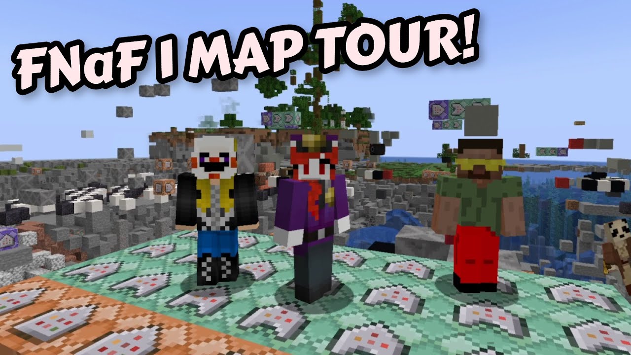 Map Tour! Five Nights at Freddy's in Minecraft Mechanics and Behind the ...