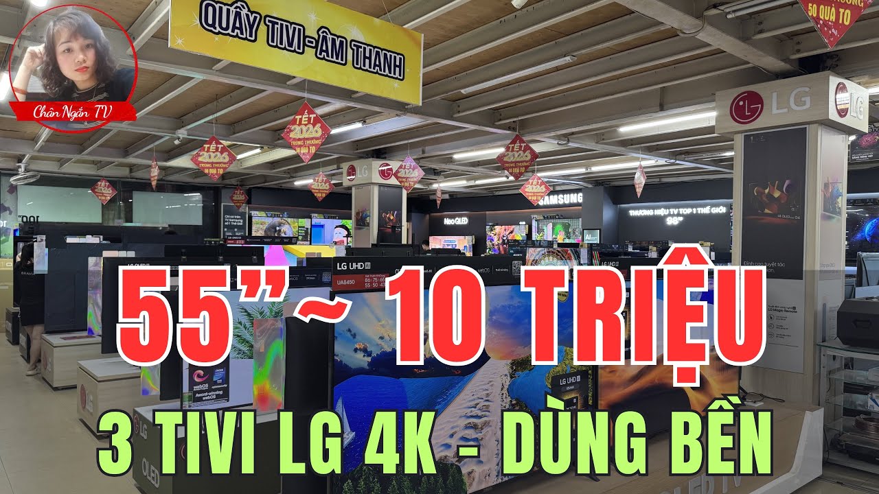 Top 3 Tivi LG 55 Inch Giá 10 Triệu Đáng Mua Nhất 2026: Rẻ, Đẹp, Dùng ...