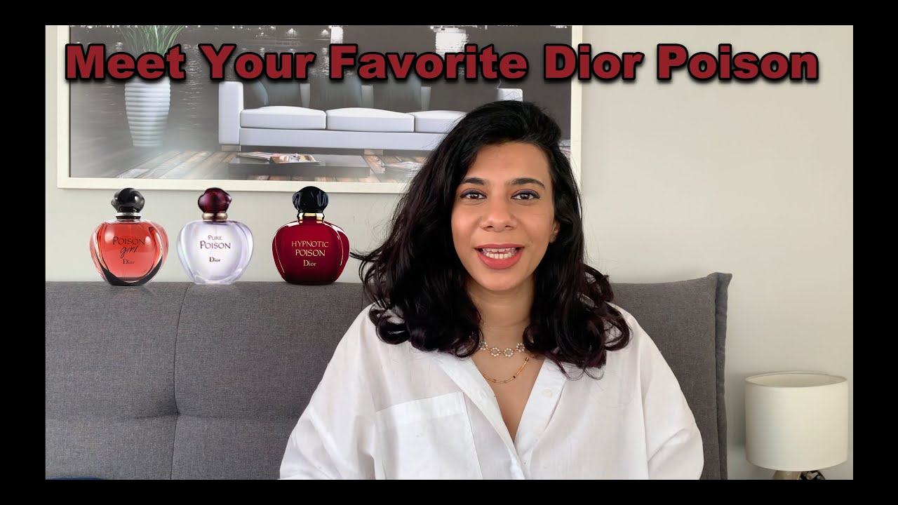 Dior Poison Range Review! Hypnotic Poison EDP & EDT, Poison Girl & Pure ...
