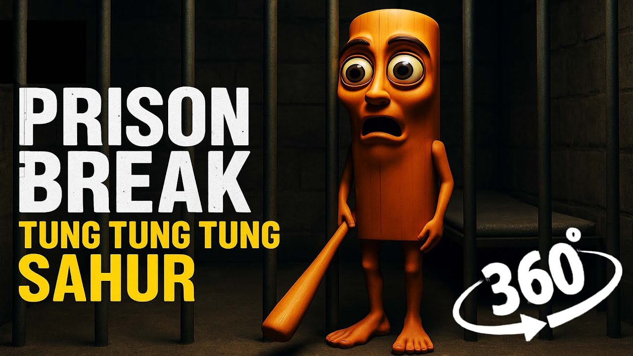 TUNG TUNG SAHUR! Prison Break VR 360° - YouTube