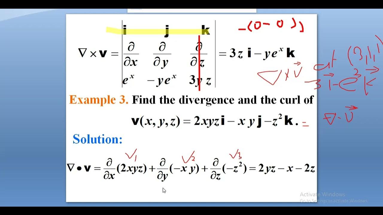 VECTOR DIFFERENTIAL OPERATOR - YouTube
