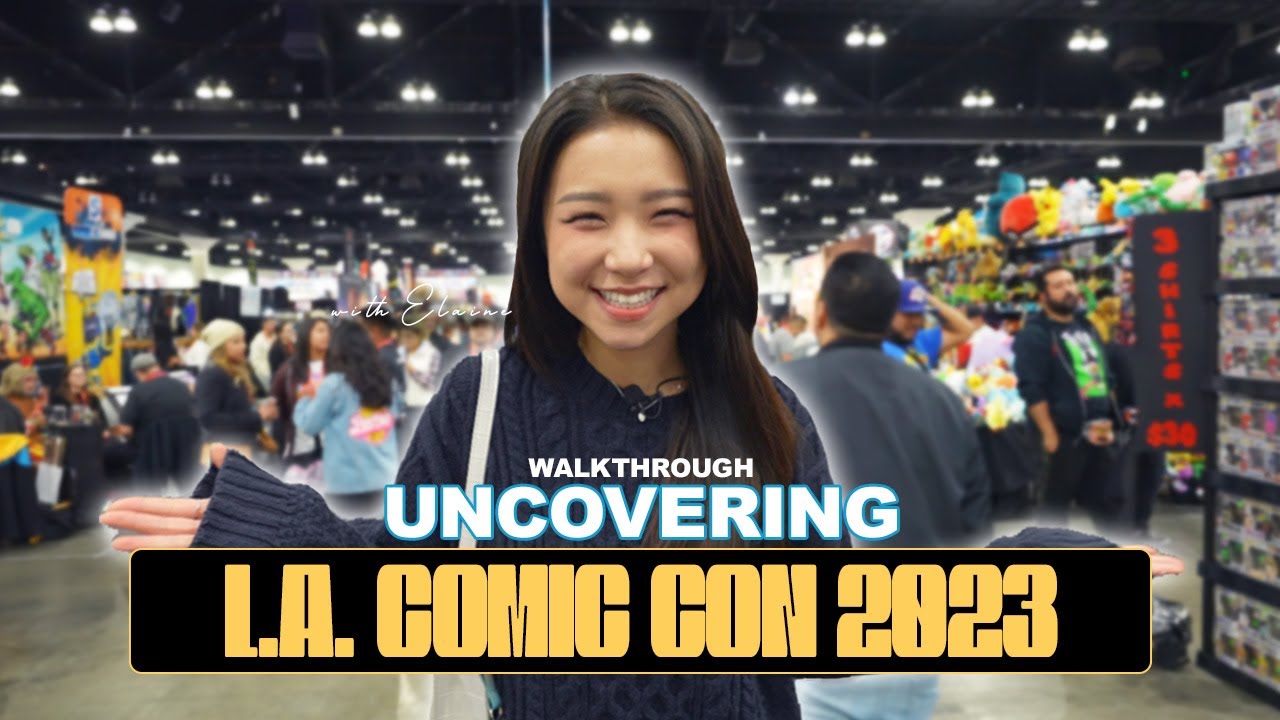 A walkthrough and exploring the epic, LA Comic Con 2023! The experience ...