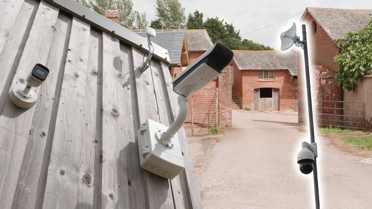 Security Camera signal recorded from over a MILE AWAY | Farm security ...