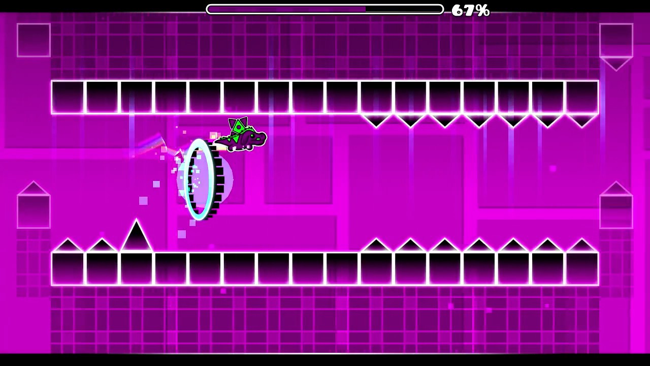 Geometry Dash - 100% Cycles + 2 coiny - YouTube