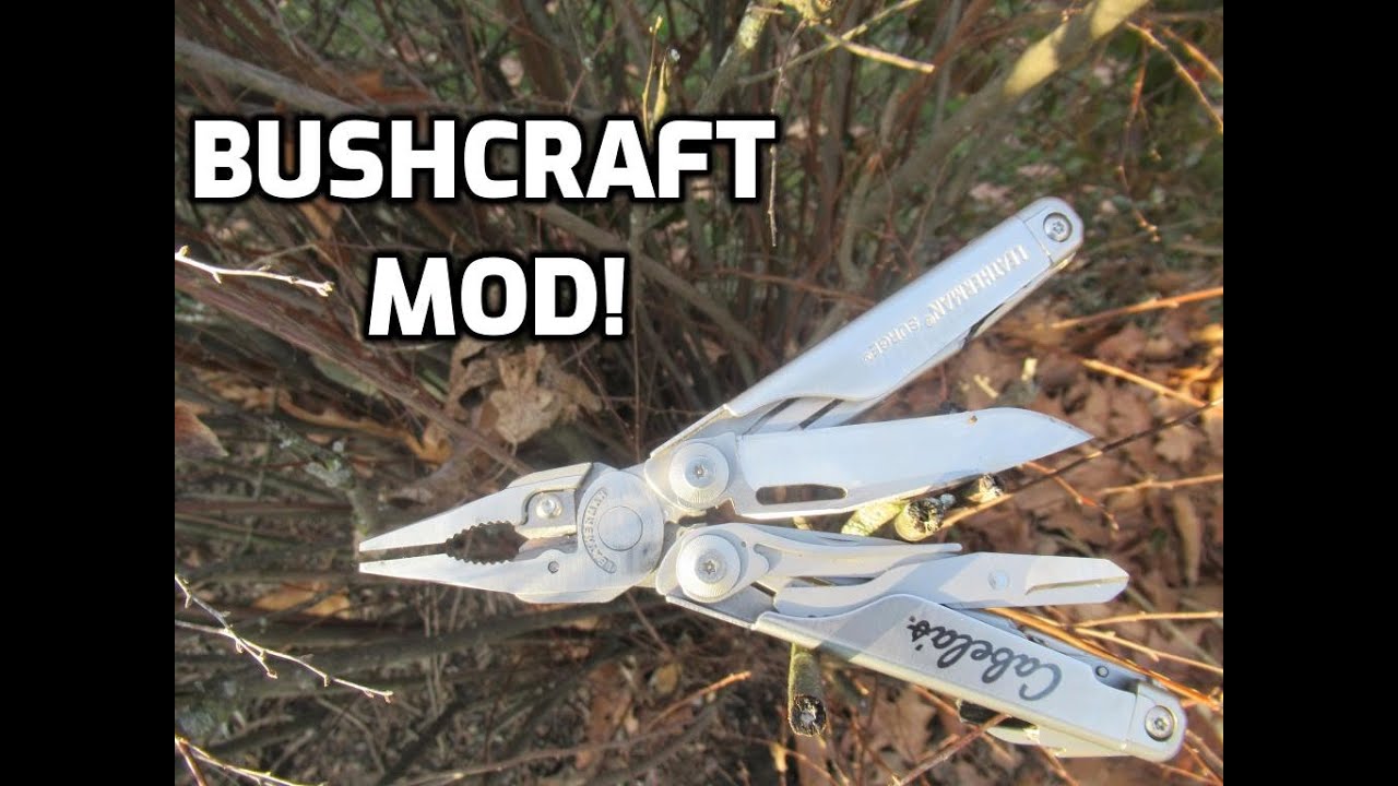 Leatherman Surge Bushcraft Mod! - YouTube