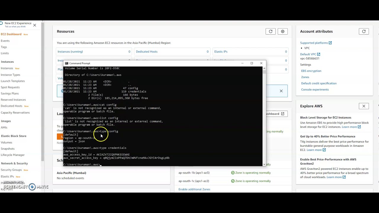 How to install AWS CLI on Windows Machine || AWS CLI Window Machine ...