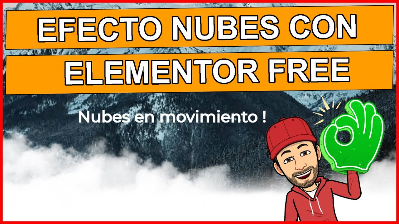 🖐️ Efecto nubes (cloud effect) con elementor, wordpress 123 tutorial o curso español - YouTube