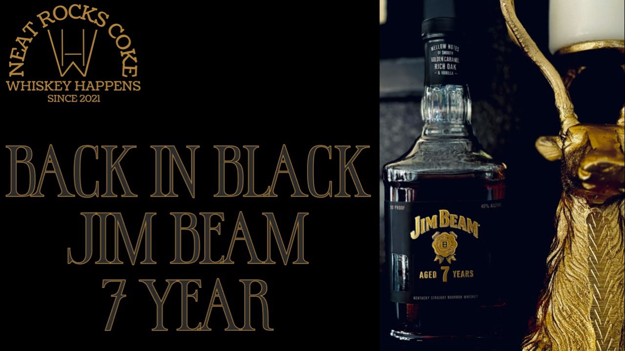 Jim Beam Black 7 Year Bourbon - YouTube