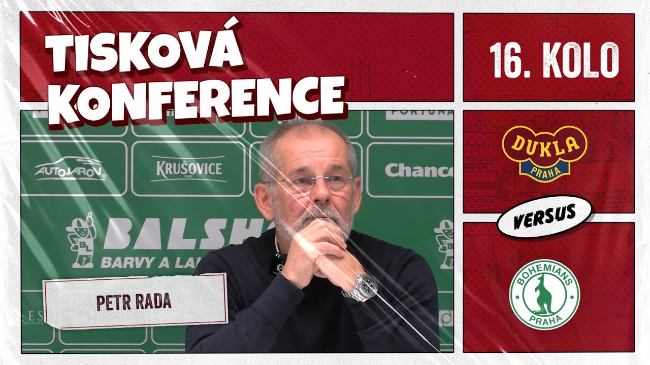 Trenér Petr Rada hodnotí prohru s Bohemians - YouTube