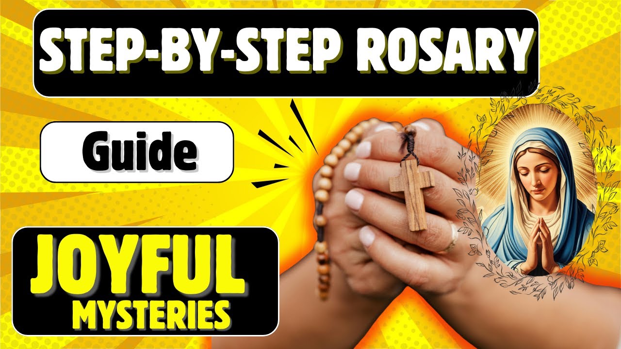 Pray the Full Joyful Mysteries the Rosary Guided Catholic Prayer with ...