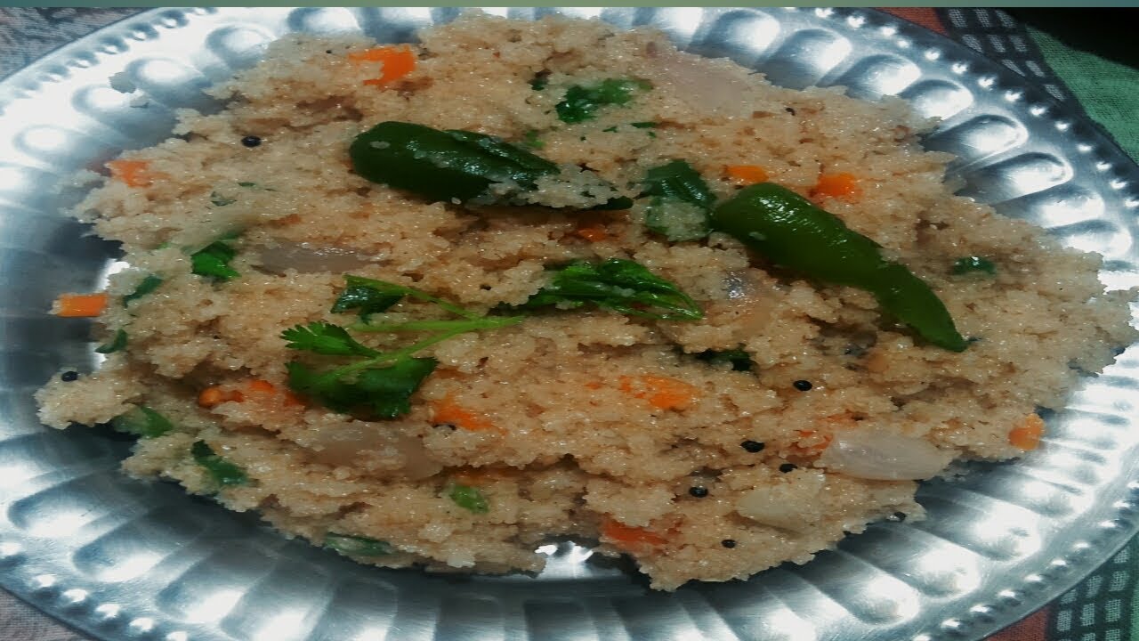 Simple vegetable upma // gothumai upma - YouTube