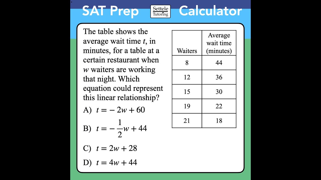 SAT Question of the Day — July 31 - YouTube