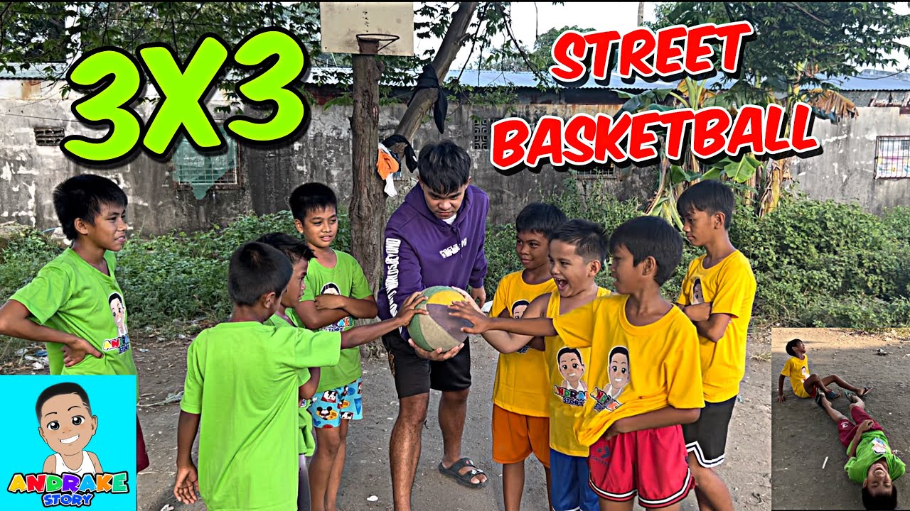 3 on 3 STREET BASKETBALL | ANDRAKE STORY - YouTube