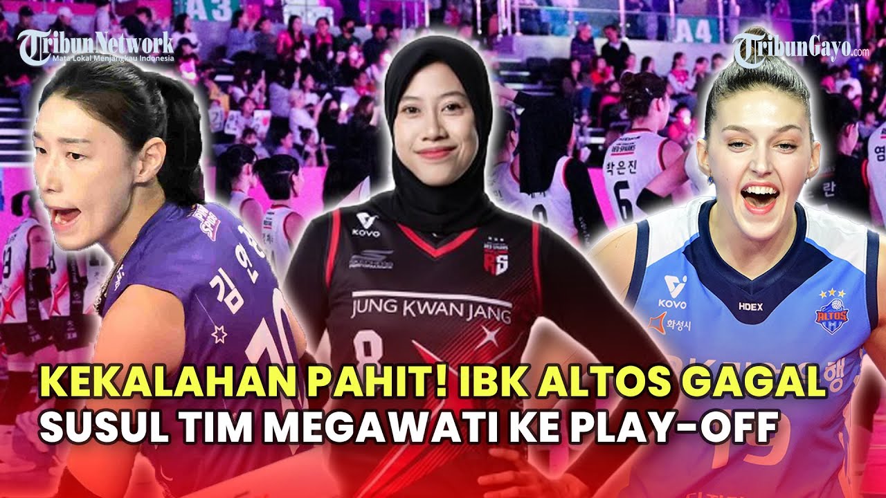 🔴LIVE LIGA VOLI KOREA HARI INI: KEKALAHAN PAHIT! IBK ALTOS GAGAL SUSUL ...