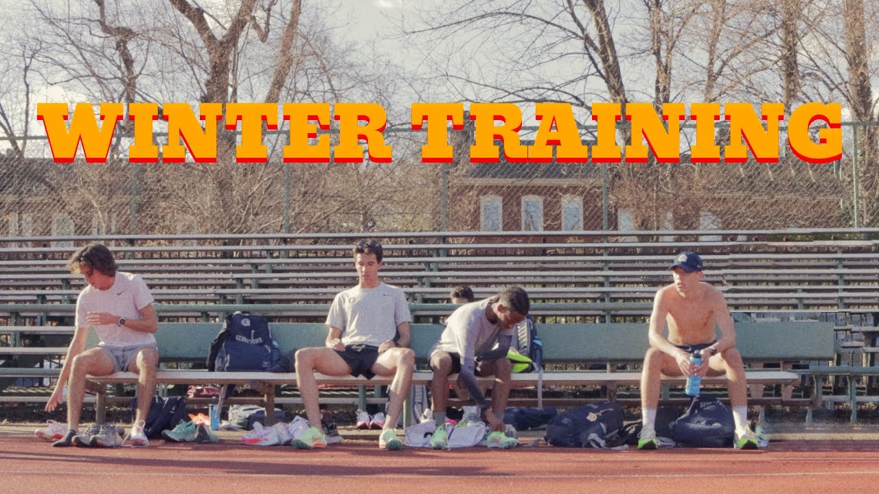 WINTER TRAINING w/ Georgetown Track - YouTube