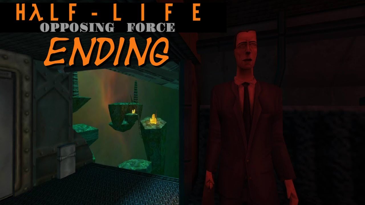 Blind Let's Play Half-Life: Opposing Force | Me And G-Man Face To Face ...