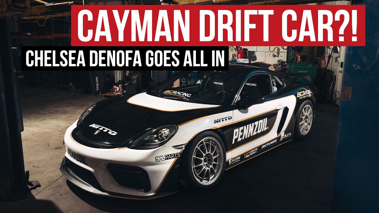 Chelsea Denofa's 718 Cayman Is The Perfect Drift Porsche We've Been ...