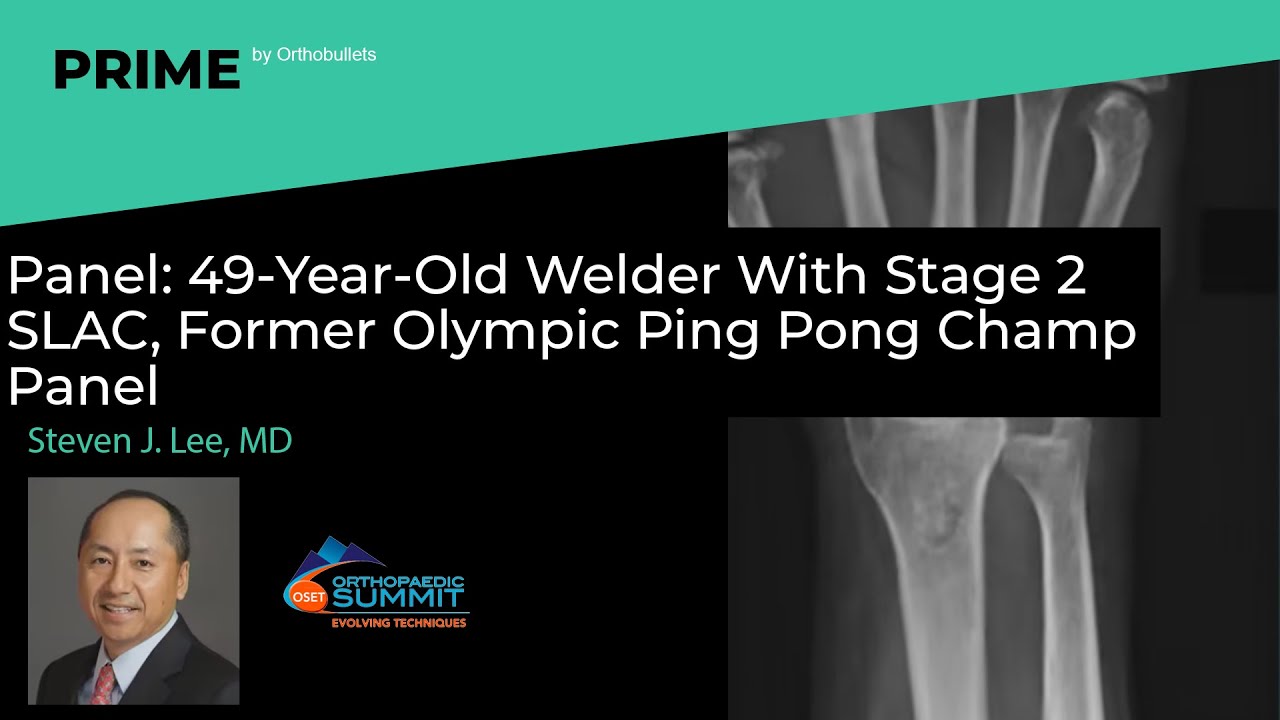 49 y/o Welder With Stage 2 SLAC, Former Olympic Ping Pong Champ Panel ...