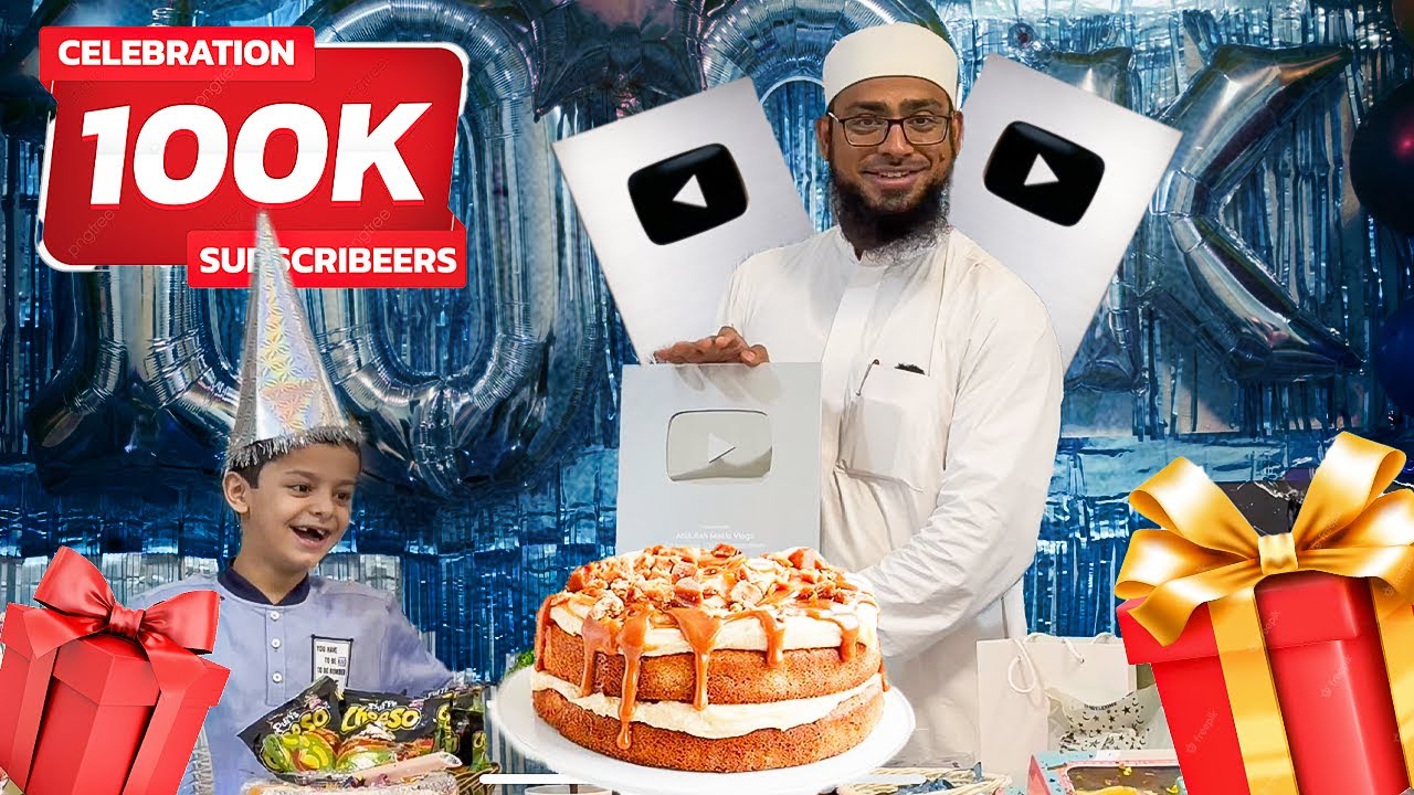 Celebrating 100k Subscribers With Family 🤩 - YouTube