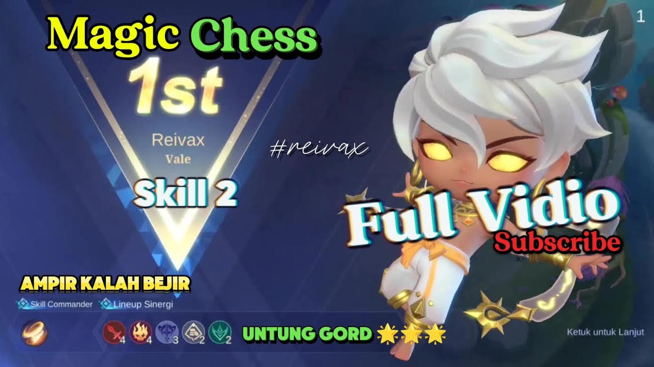 Vale Skill 2 Ampir Kalah Sama Joy 🌟🌟🌟 Magic Chess #magicchess # ...