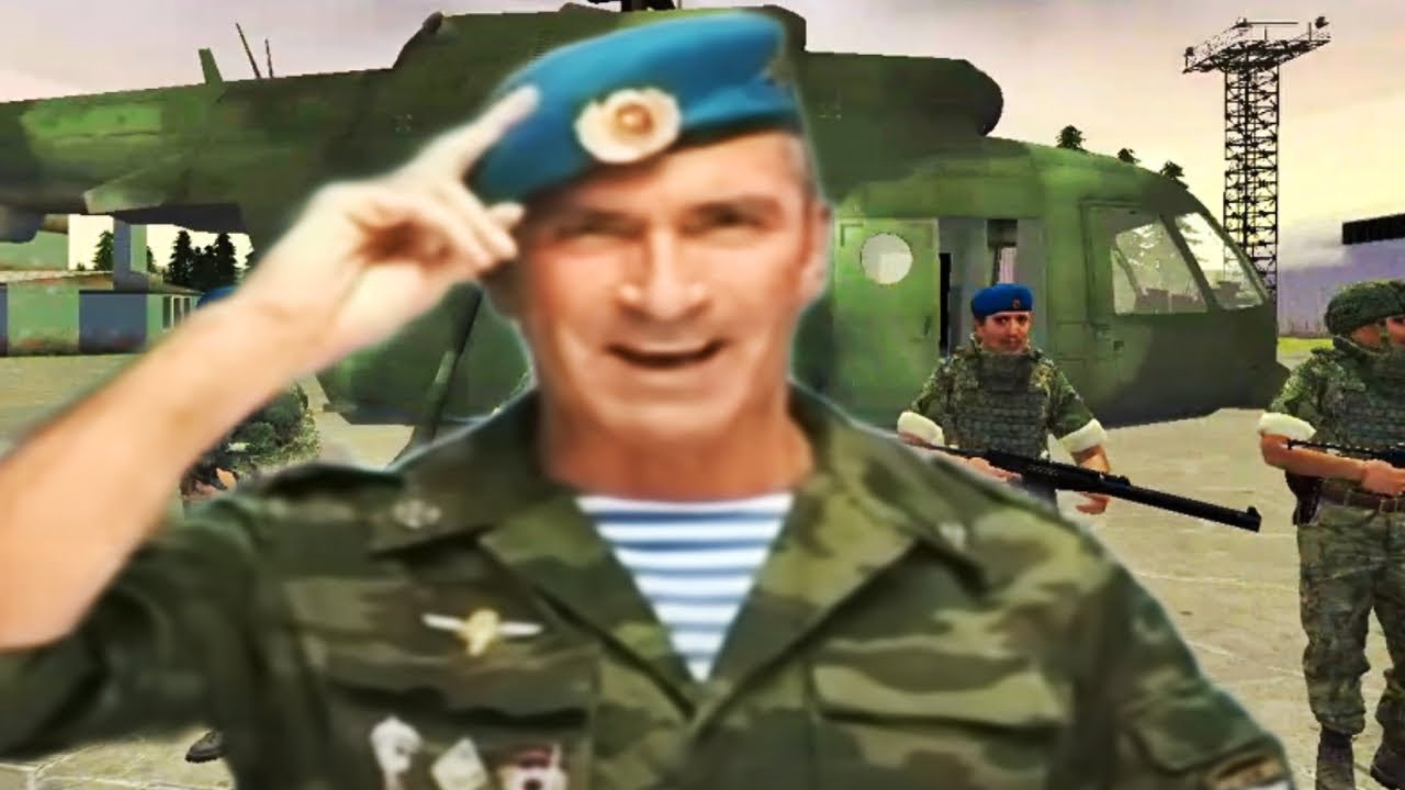 Russian Airborne Forces (VDV) meme in gmod - YouTube