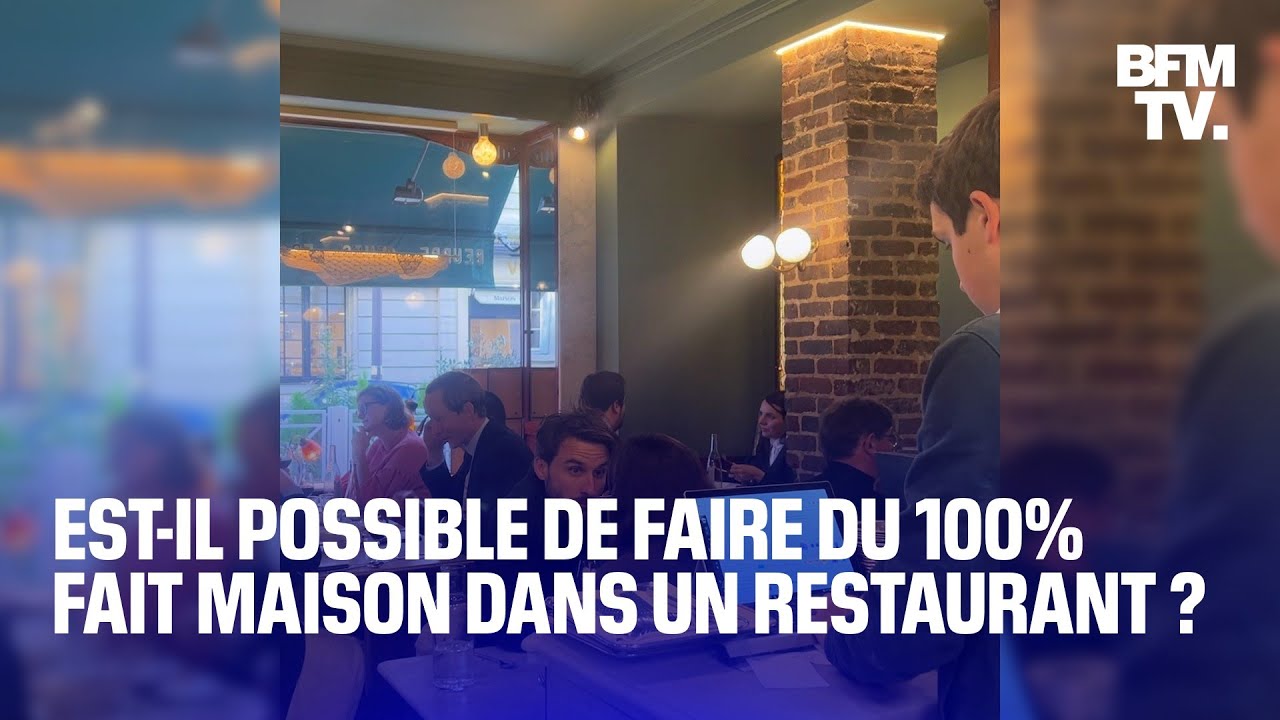 Peut-on faire du 100% fait maison dans un restaurant? - YouTube