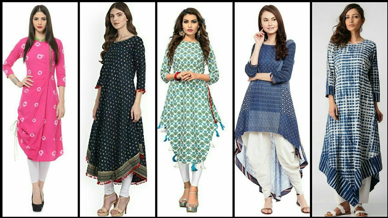 New Style And Trendy Different Styles Designer Casual Kurti Dress ...