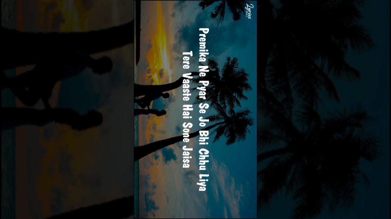 Premika ne pyar se - A R Rahman & Udit Narayan | Song (Lyrics) #short # ...