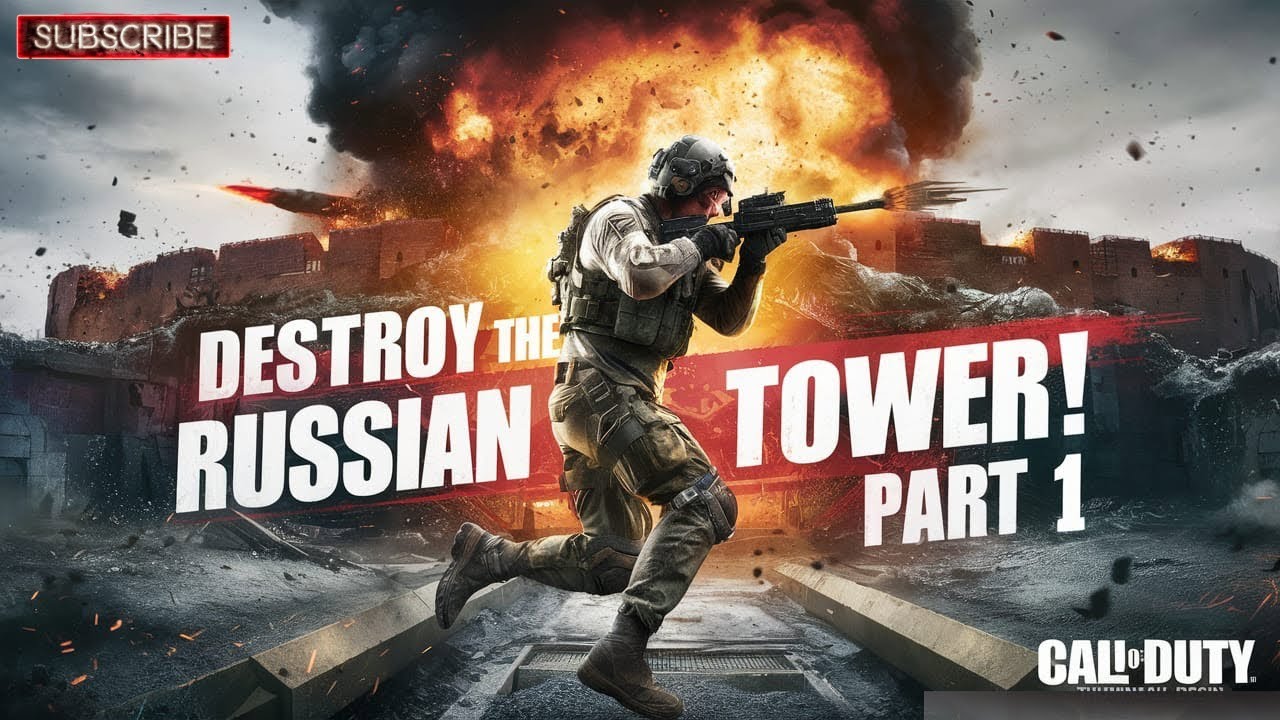 call of duty || Destroy Russia Jammer Tower || Part -1 #gaming # ...