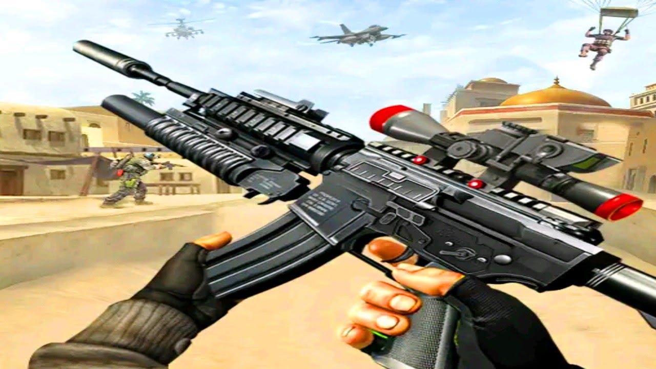 FPS Commando Strike Gun - Black Commando Shooter - Android GamePlay ...