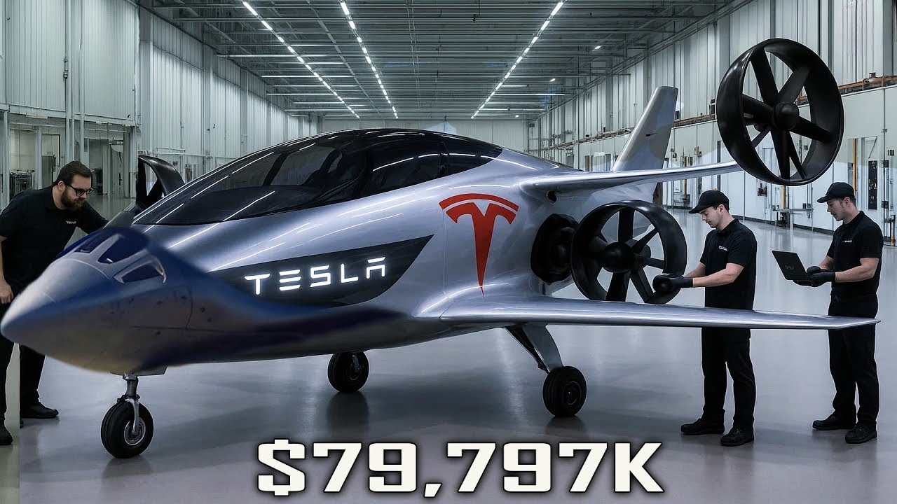 Tesla's $79K Electric Jet: Backyard Landing Revolution Unveiled! - YouTube