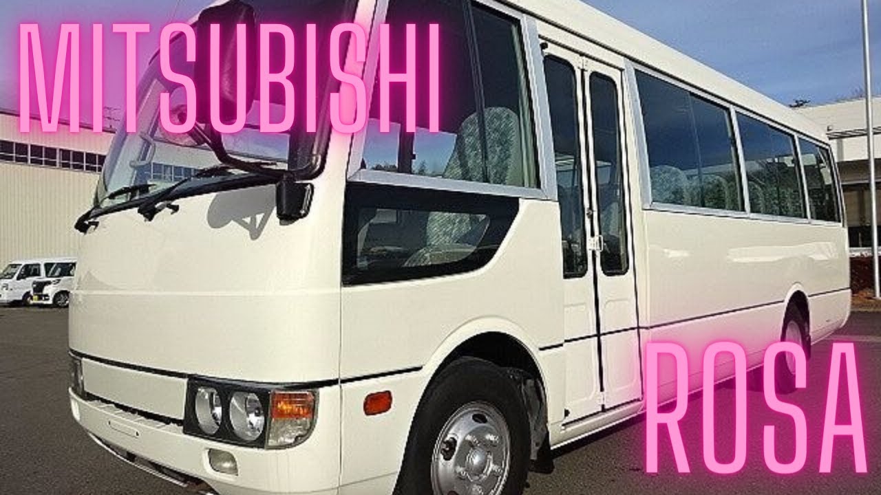 【Sold out】2004 MITSUBISHI ROSA BUS - YouTube