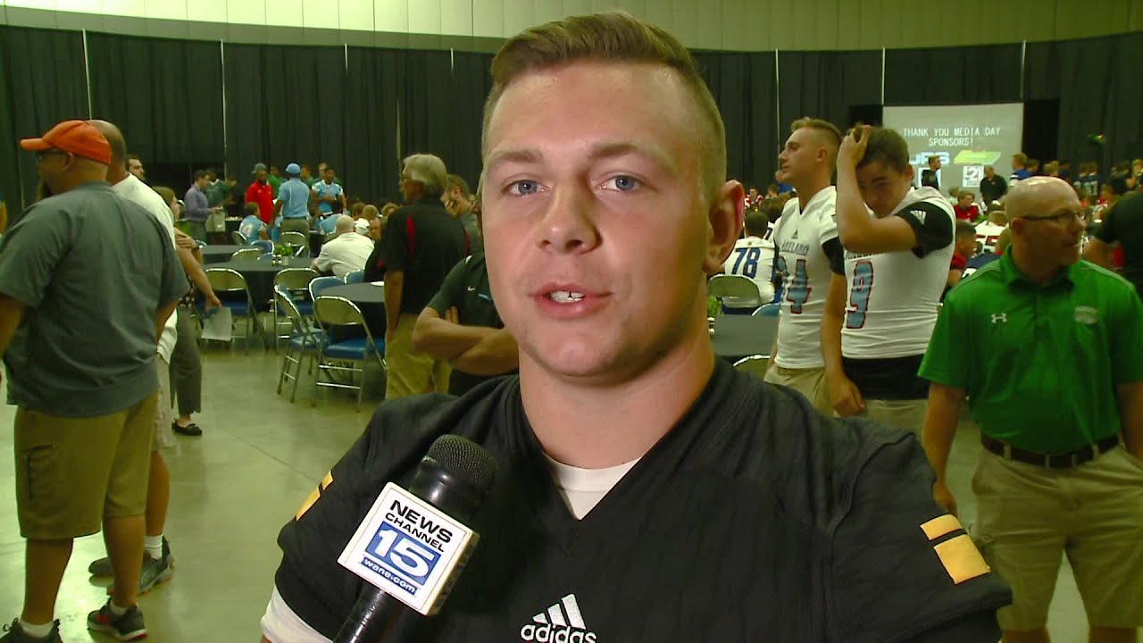 South Adams 2018 media day interviews: Spencer Clark, Nic Stuber, and ...