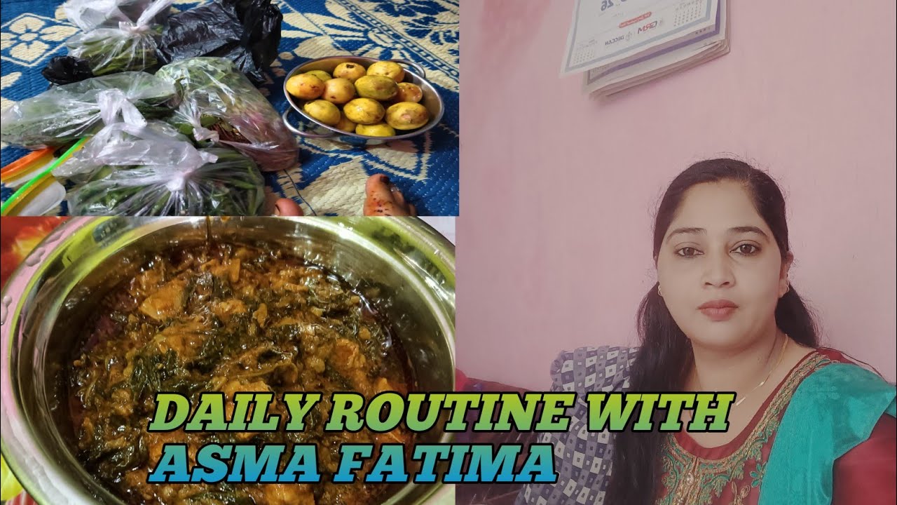 daily routine with asma Fatima 😊😊 #volg - YouTube