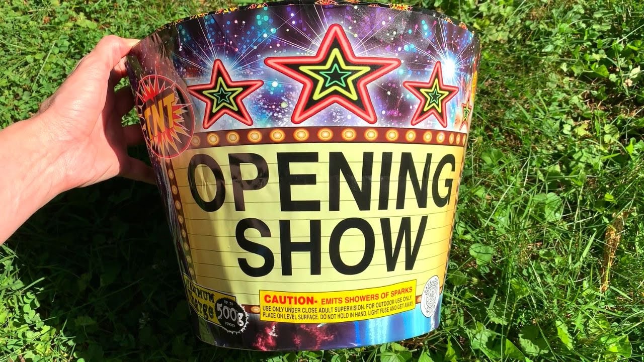 TNT Fireworks Demo: Opening Show Finale Fountain - YouTube