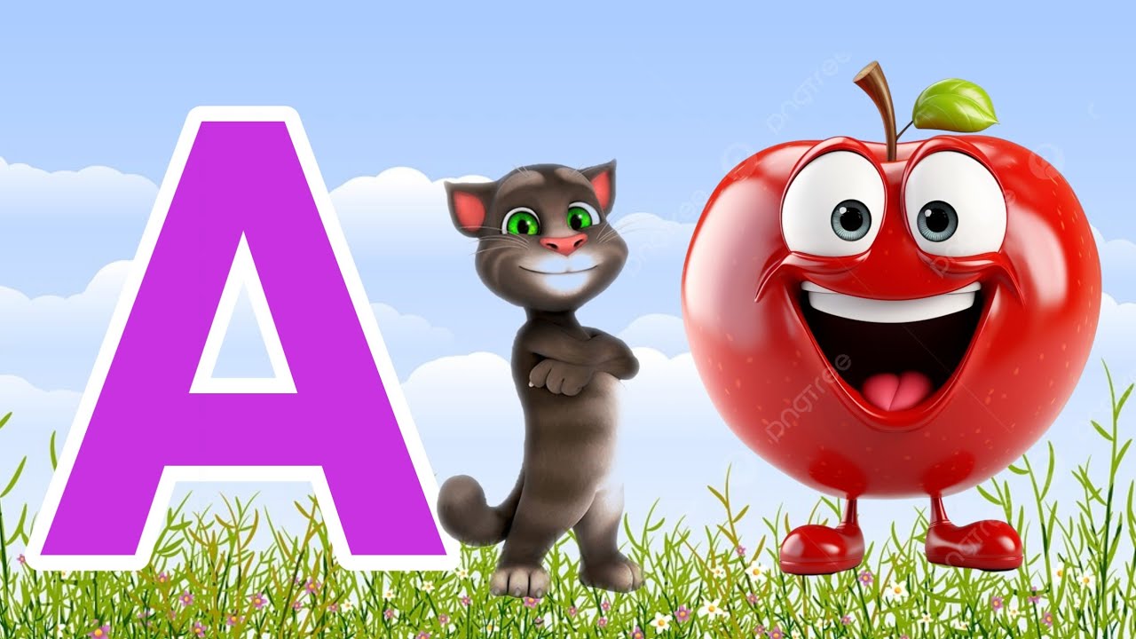 Abcd Cartoon,ABC song, Alphabets,Abcd Rhymes,A for Apple B for Ball ...