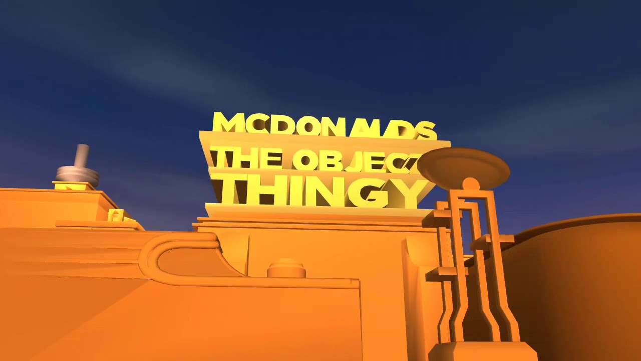McDonalds The Object Thingy Logo 2011 - YouTube