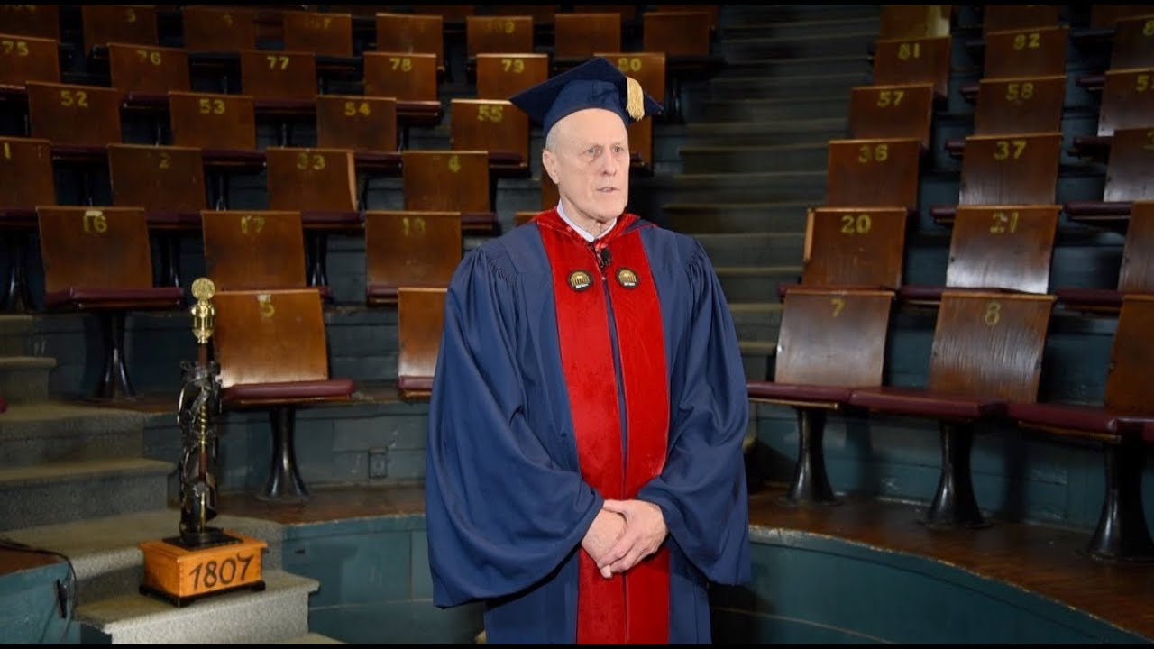 UMB Interim President Dr. Bruce Jarrell Delivers Virtual Commencement ...