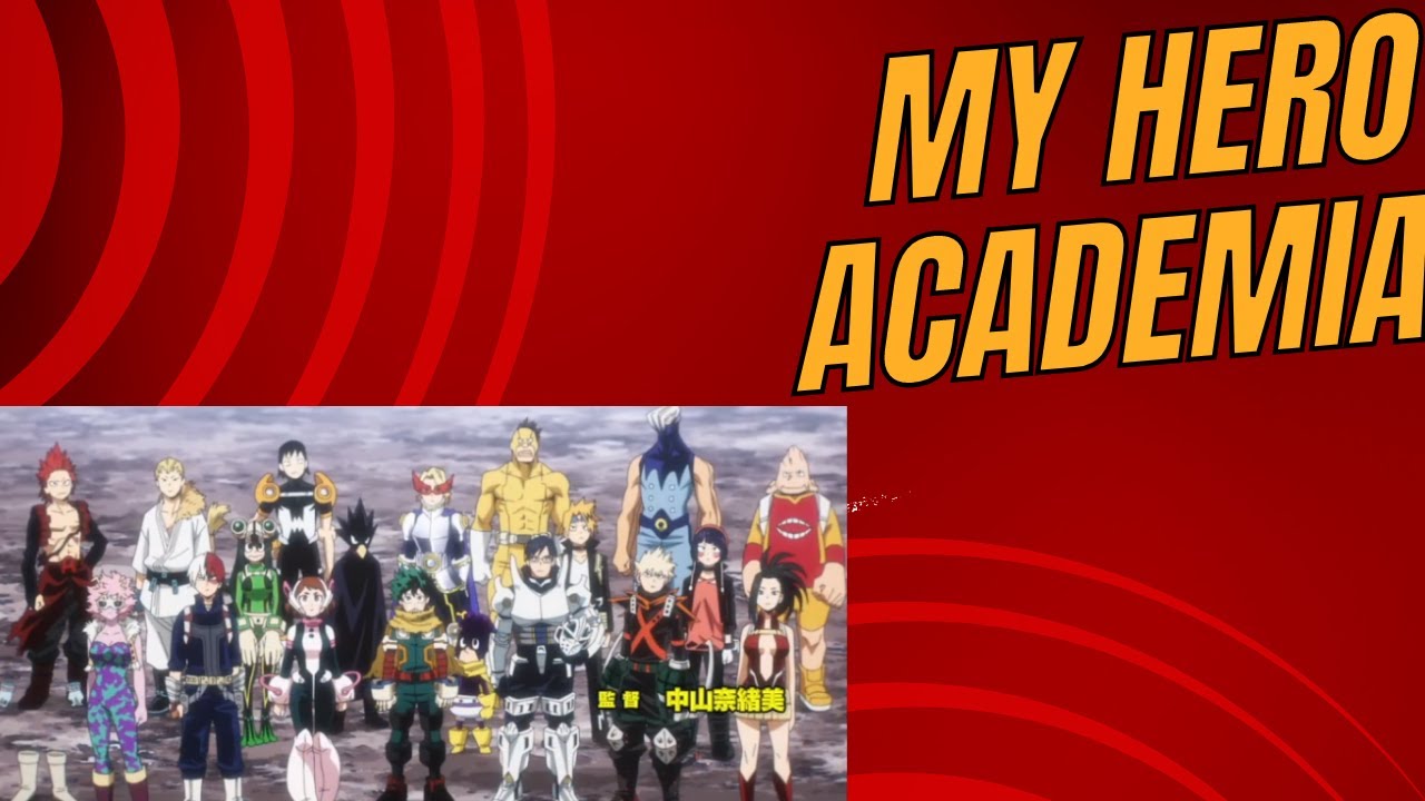NEW My Hero Academia Opening Season 7 - YouTube