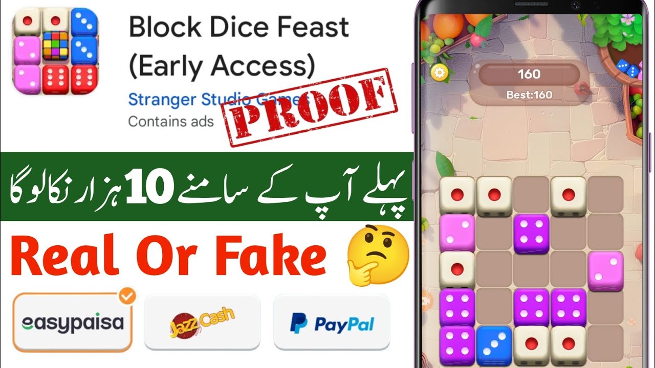 Block dice feast real or fake | Block dice feast withdrawal | payment ...