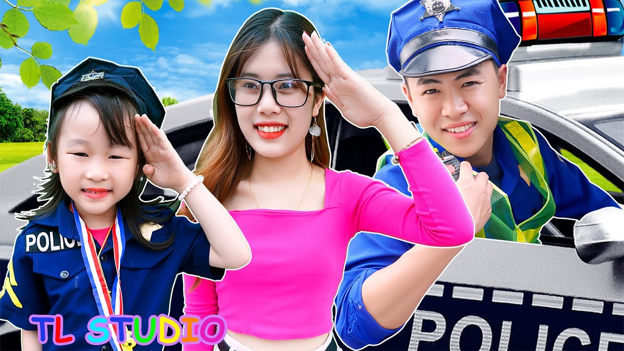 Little Police Officer Keeps Everyone Safe👮‍♀️+ More | Nursery Rhymes ...