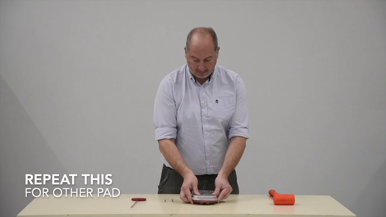 How to prepare pad printing pads for production - YouTube