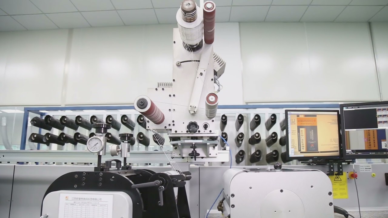 Gallus flexo printing machine - YouTube